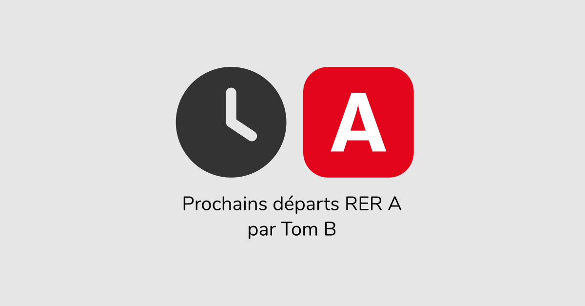 RER A